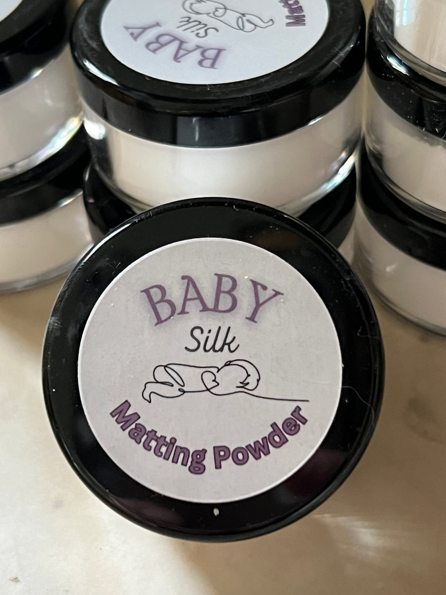 Baby Silk matting powder sifter jar 30g – Silicone Kits