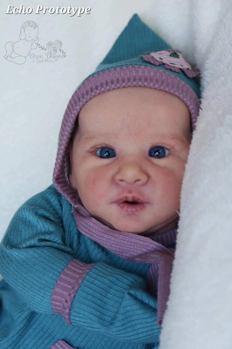 ECHO cuddle head blank silicone baby. Tru Born. Rafaela Daroz ...
